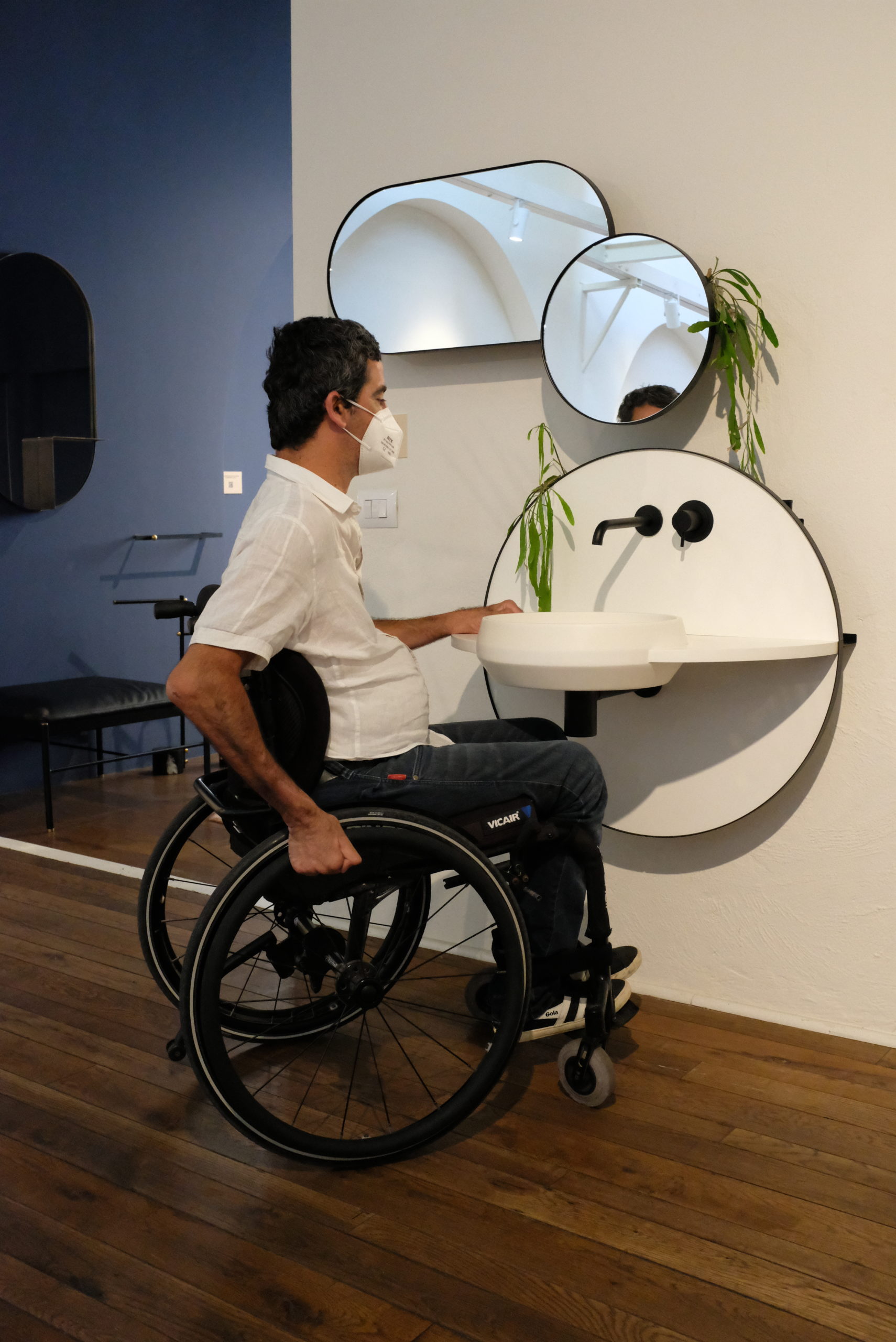 Design inclusif - Aménagement intérieur PMR - Showlab